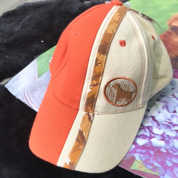 Pugs Gear | Accessories | Nwt Pugs Gear Sportsmans Cap Hat Orange Cream ...
